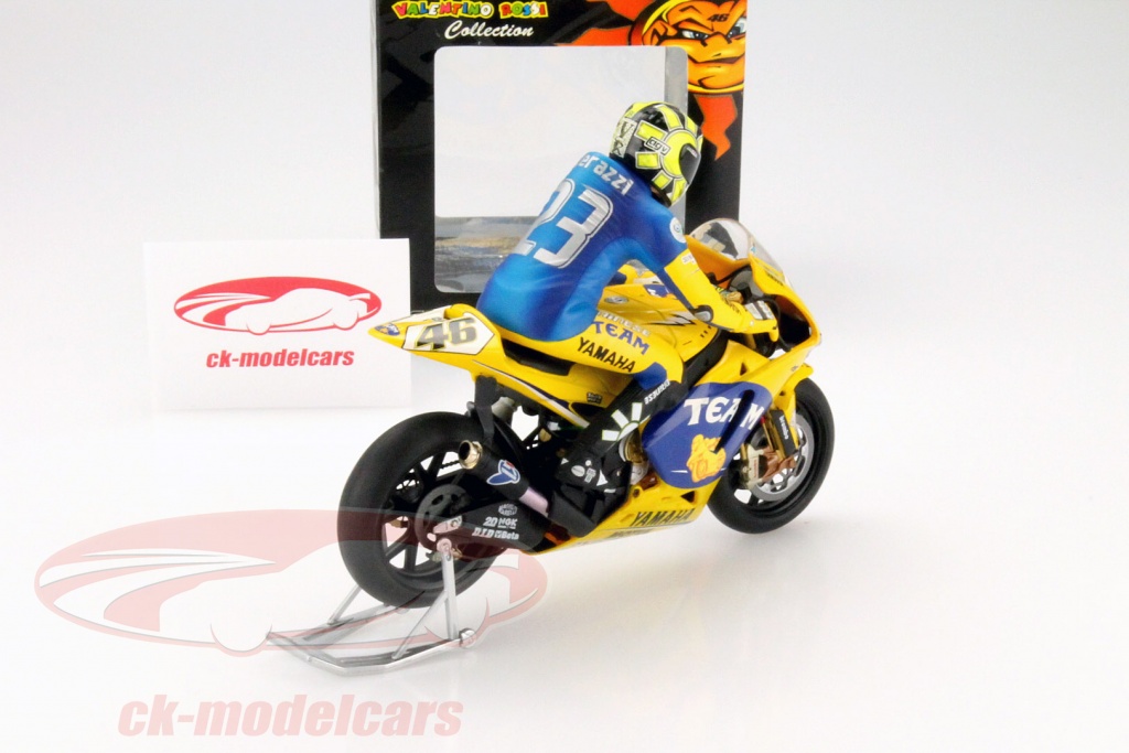 Minichamps 1:12 Valentino Rossi MotoGP 2006 Sachsenring Driver figure ...