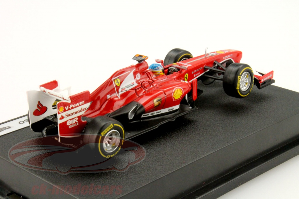 HotWheels 1:43 Fernando Alonso Ferrari F138 #3 Formula 1 2013 BCK16 ...