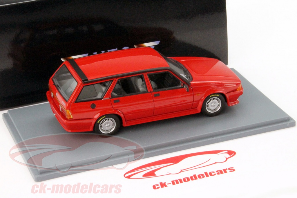 Neo 1:43 Alfa Romeo 75 Turbo Wagon Rayton Fissore red NEO45045 model ...