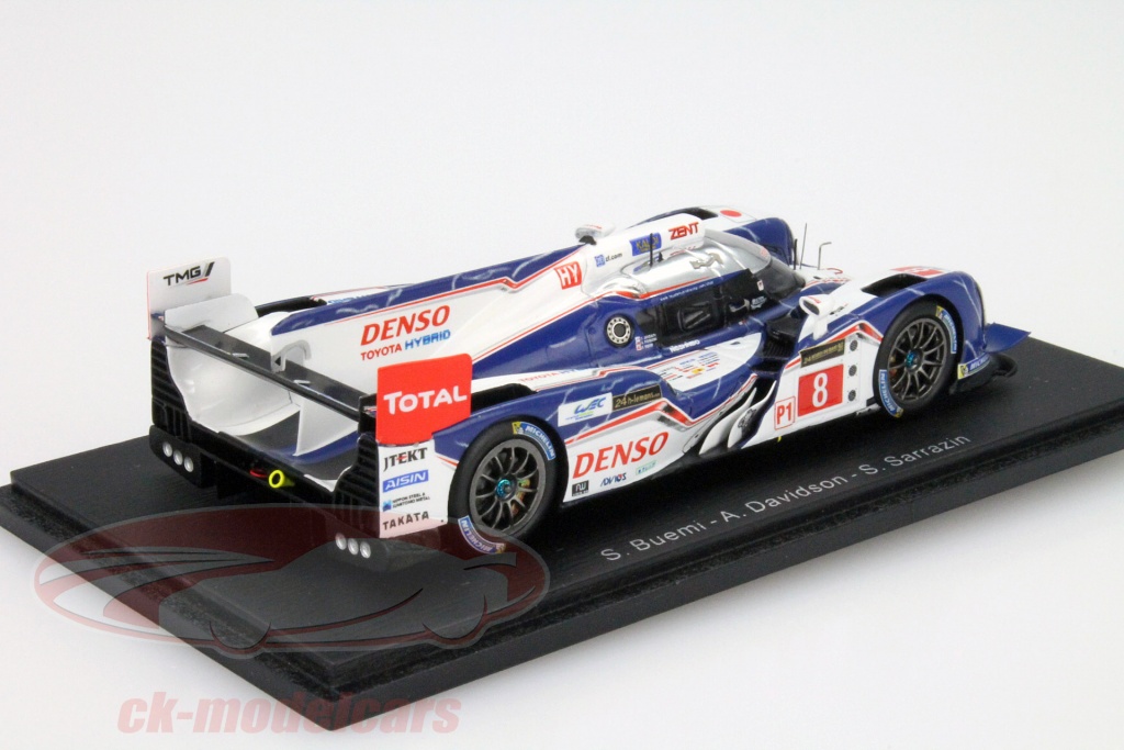 Spark 1:43 Toyota TS030 Hybrid #8 2nd 24 LeMans 2013 Buemi, Davidson ...