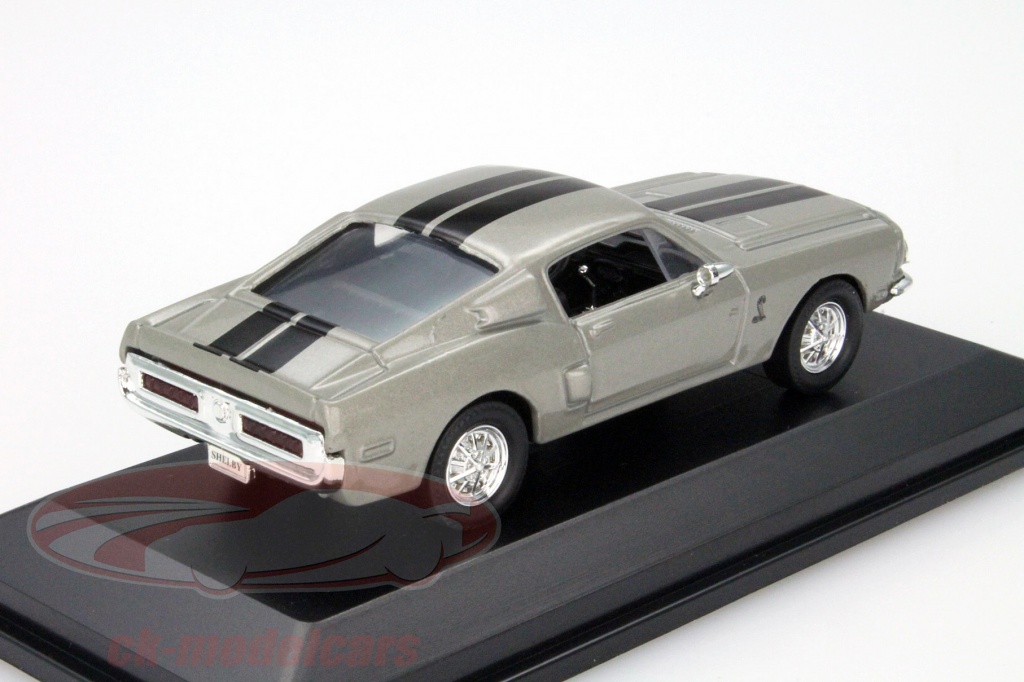 711 Collection 1:43 Ford Mustang Shelby GT500 KR Year 1968 gray 43200 ...