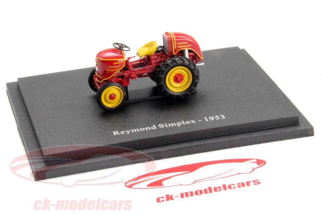 Altaya 1:43 Reymond Simplex Tractor Year 1953 red G1073053 model car ...