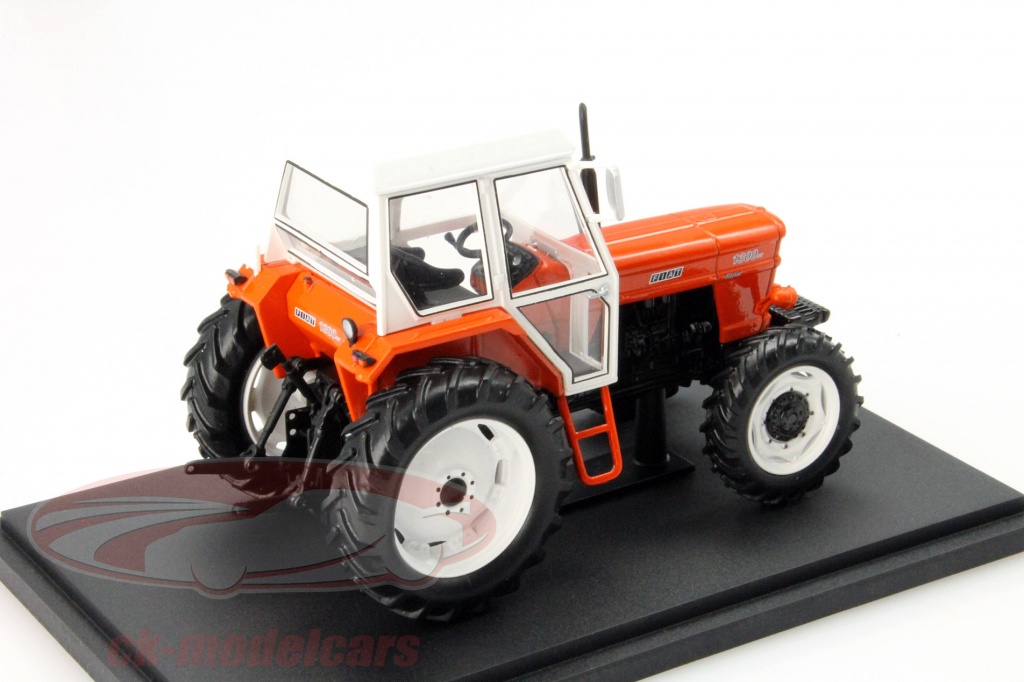 Altaya 1:43 Fiat 1300 DT Super Tractor Año 1976 naranja - blanco ...
