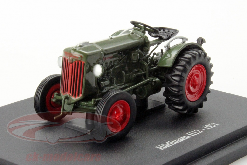 Altaya 1:43 Hürlimann H12 Tractor Year 1951 green G1073066 model car ...