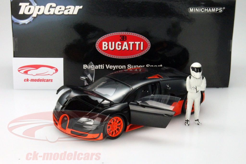 Minichamps 1:18 Bugatti Veyron Super Sport Top Gear construit en 2011 ...