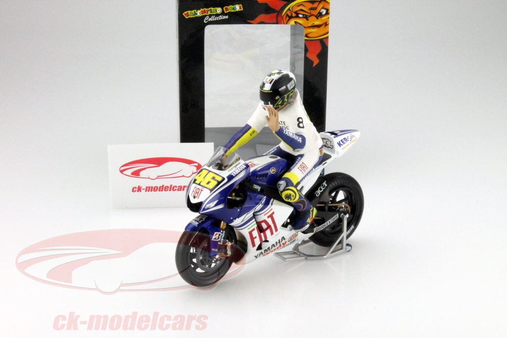 Minichamps 1:12 Valentino Rossi MotoGP Motegi 2008 Driver figure ...