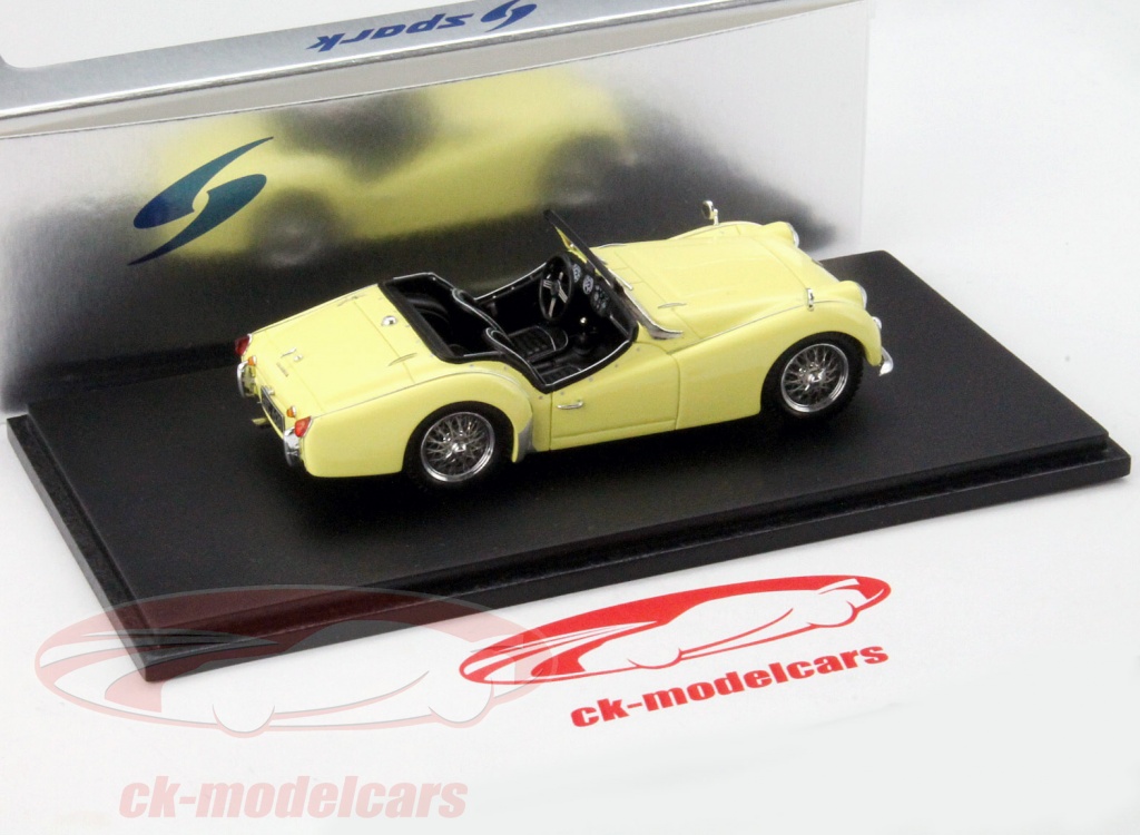 Spark 1:43 Triumph TR3 A Year 1960 yellow S0518 model car S0518 ...