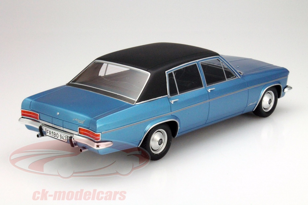 BoS-Models 1:18 Opel Admiral B 2800S light blue metallic - black BOS002 ...