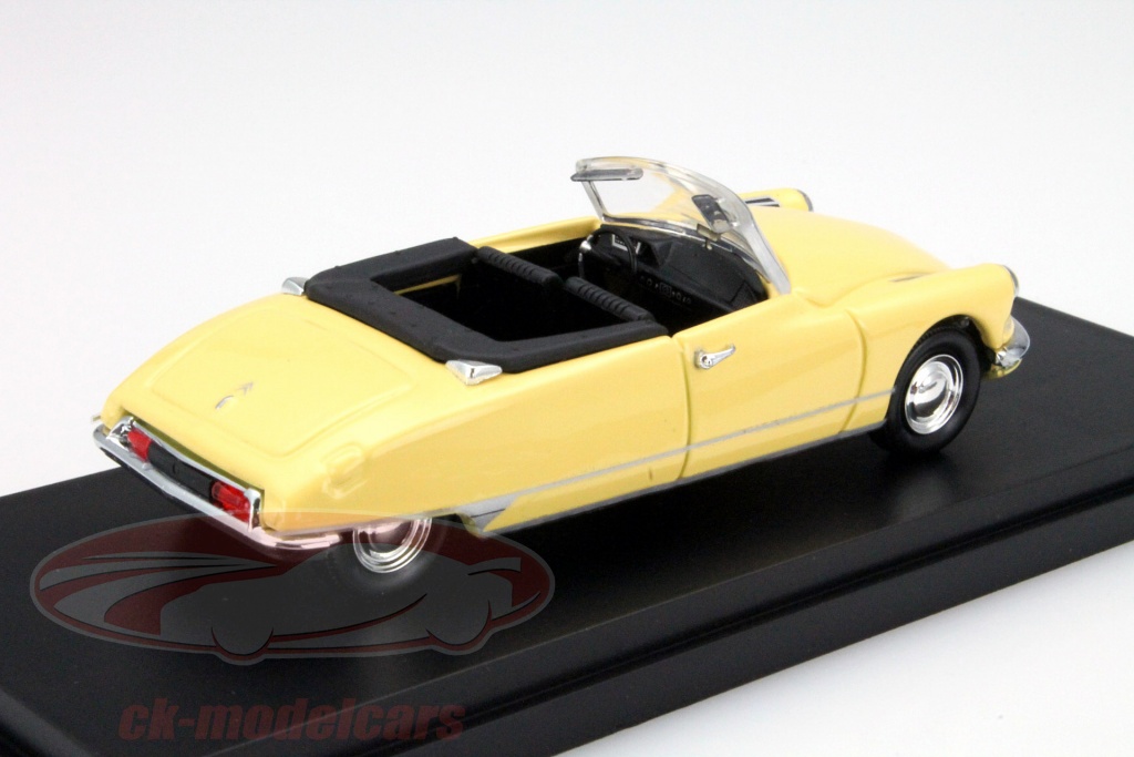 RIO Models 1:43 Citroen DS 19 Cabiolet Year 1961 yellow 4411 model car ...