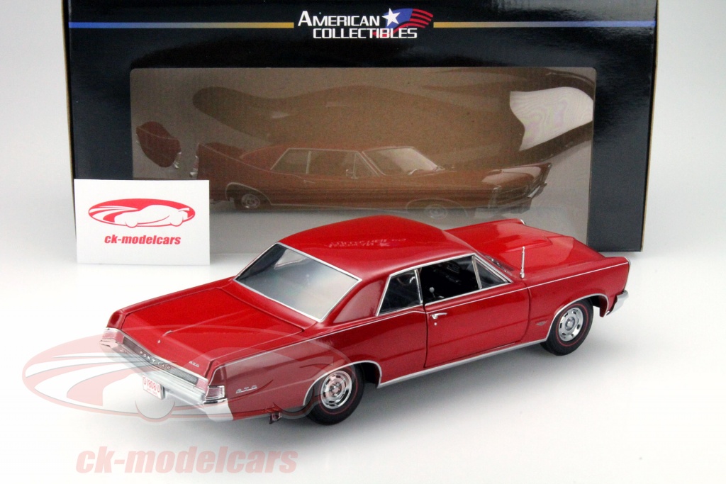 Sun Star Models 1:18 Pontiac GTO Year 1965 montero red 1808 model car ...