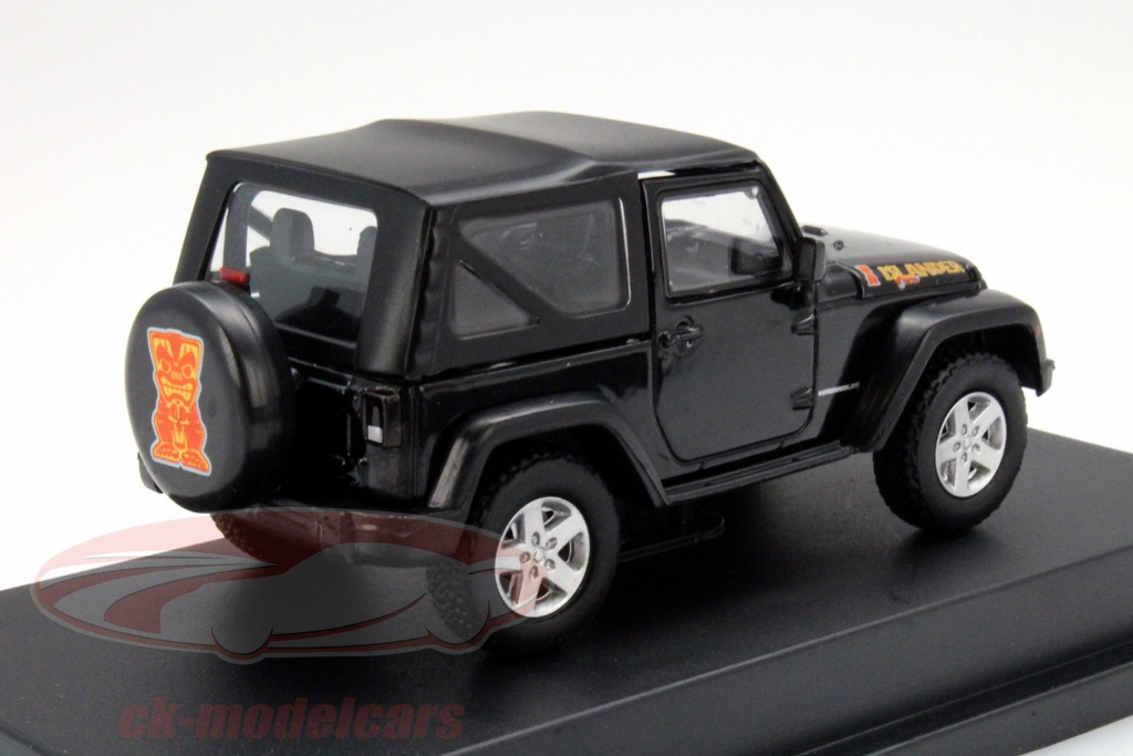 Greenlight 1:43 Jeep Wrangler Islander Year 2010 black 86048 model car ...