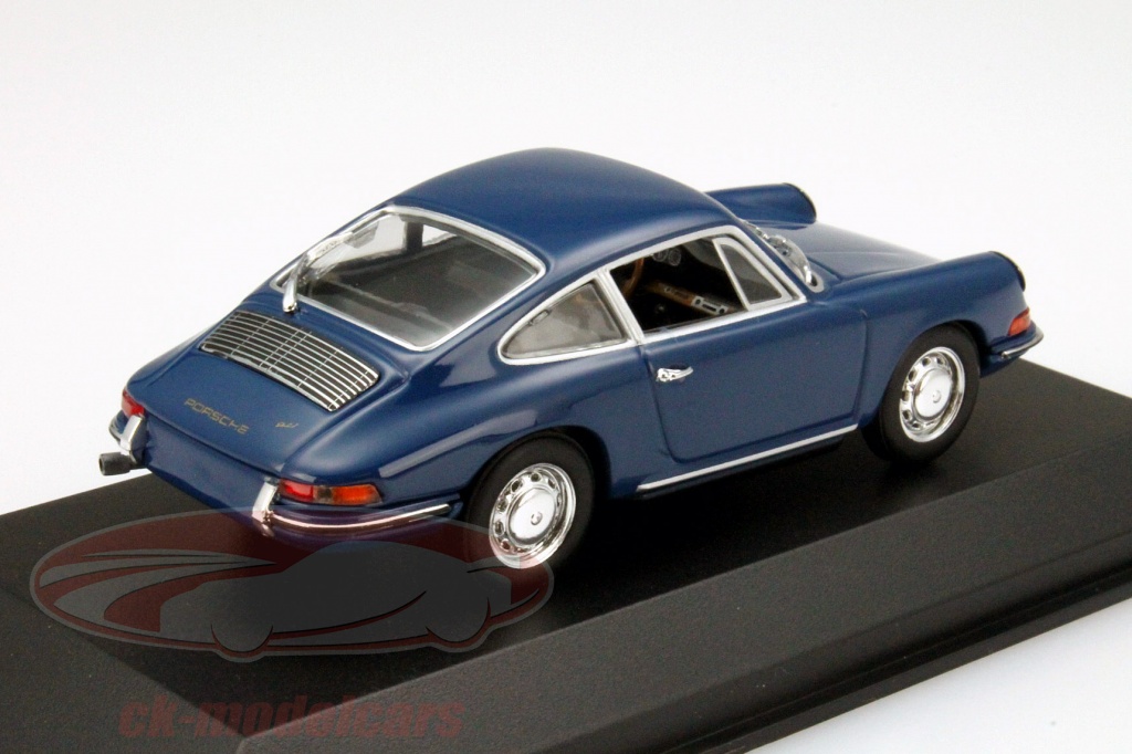 Minichamps 1:43 Porsche 911 År 1965 blå Porsche Museum Edition MAP 020 ...