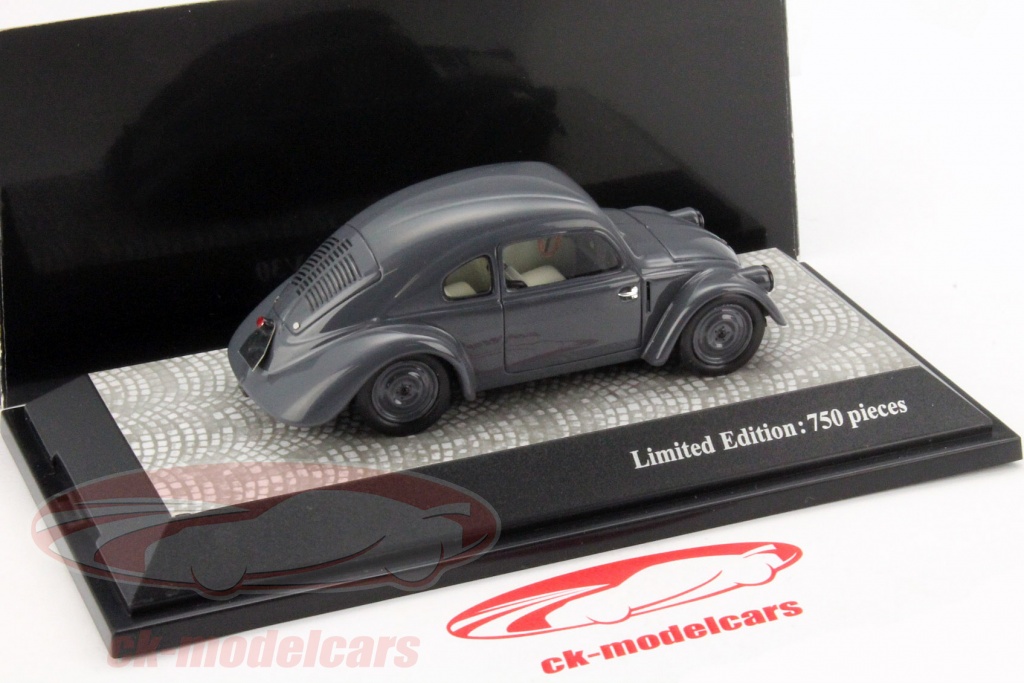 Premium Classixxs 1:43 Porsche Volkswagen VW Test car V30 dark gray ...