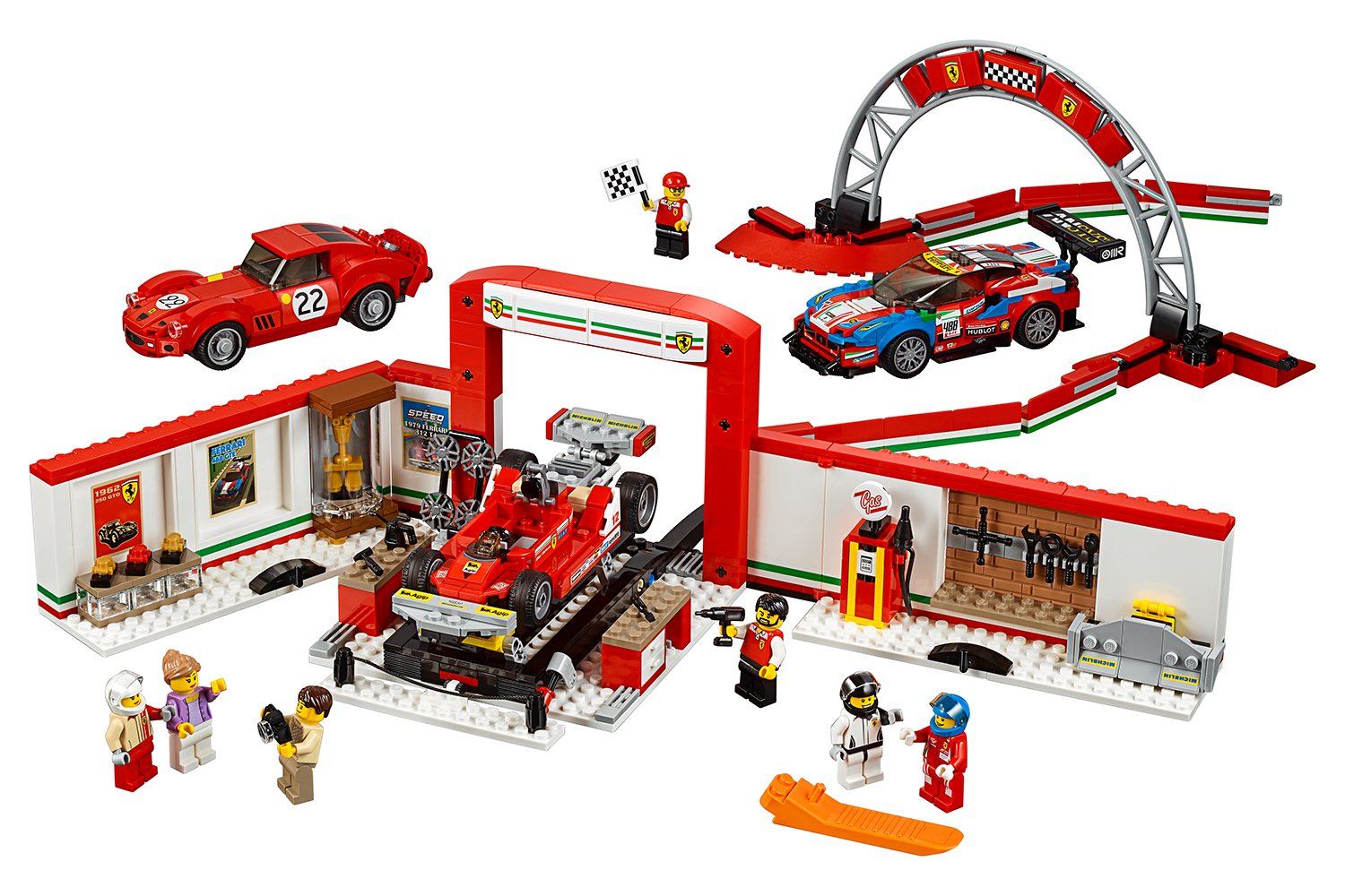 LEGO® Speed Champions Ferrari Ultimate Garage 75889 model car 75889 ...