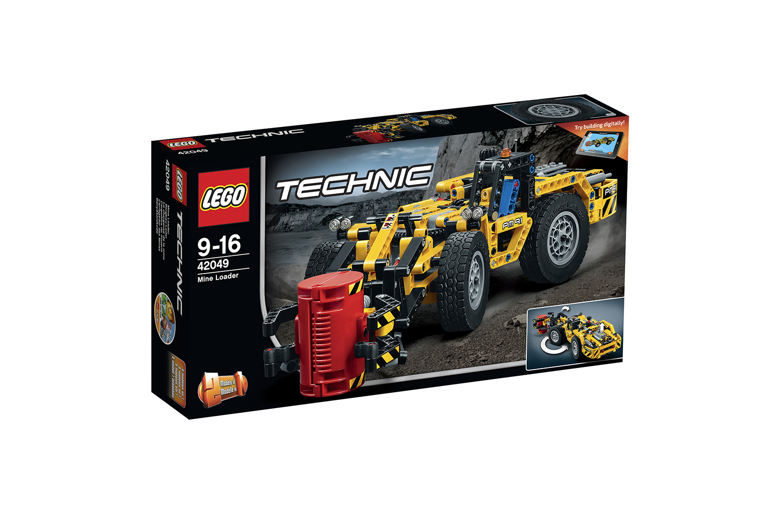 LEGO® Technic Mine loader yellow 42049 model car 42049 5702015591973
