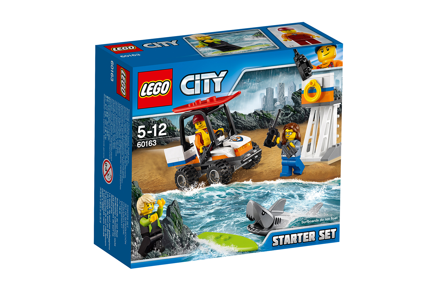 LEGO® City Küstenwache-Starter-Set 60163 model car 60163 5702015866309