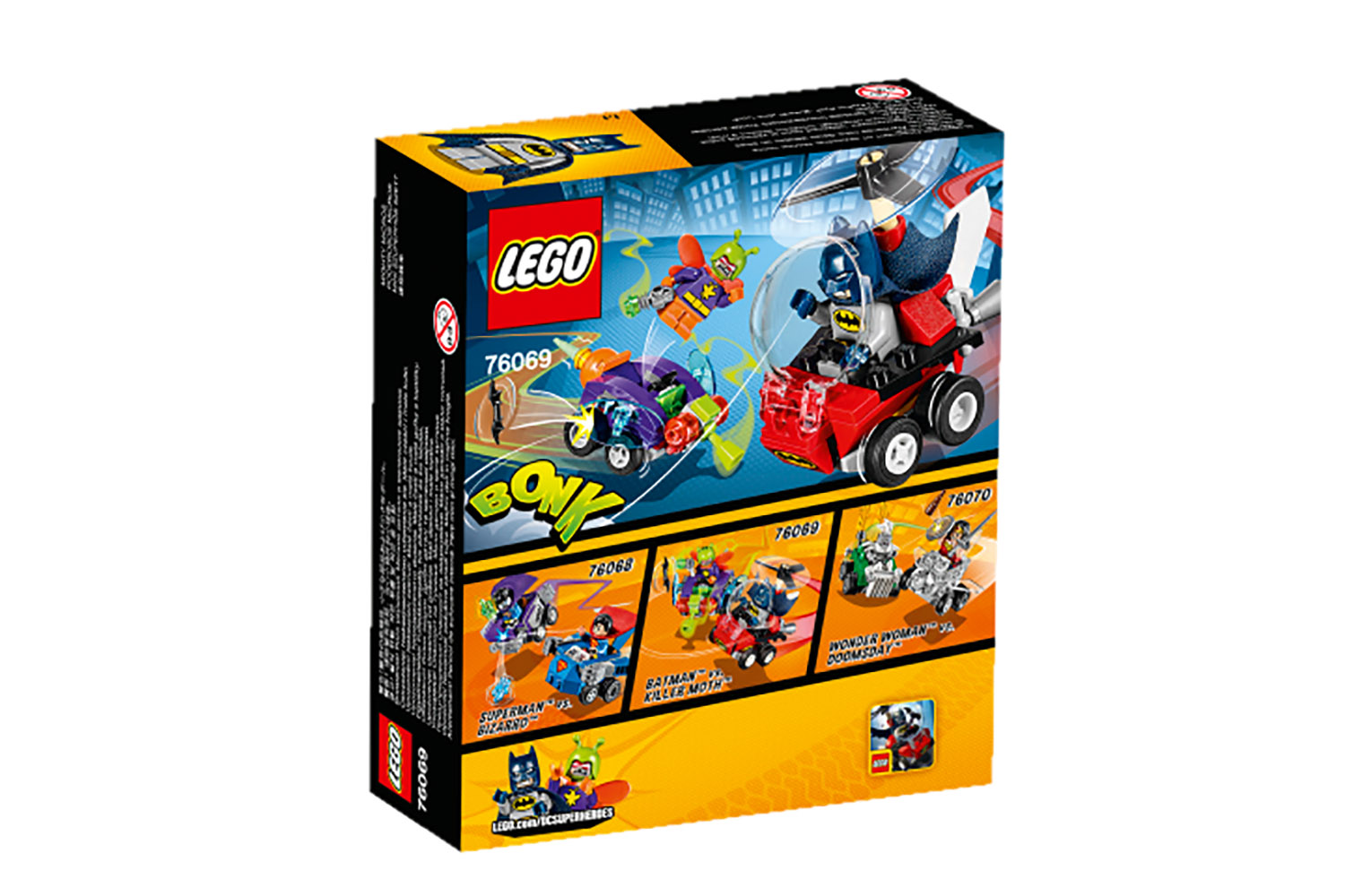 LEGO® DC Comics Super Heroes Mighty Micros: Batman™ vs. Killer Moth ...