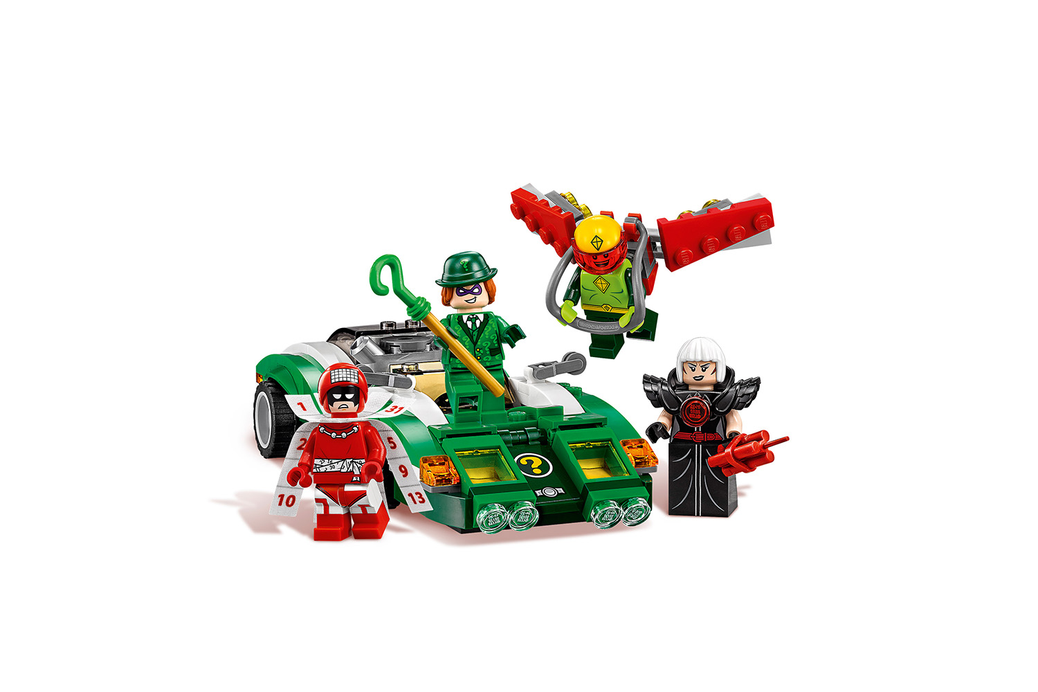 LEGO® THE BATMAN MOVIE © The Riddler™: Riddle Racer 70903 model car ...