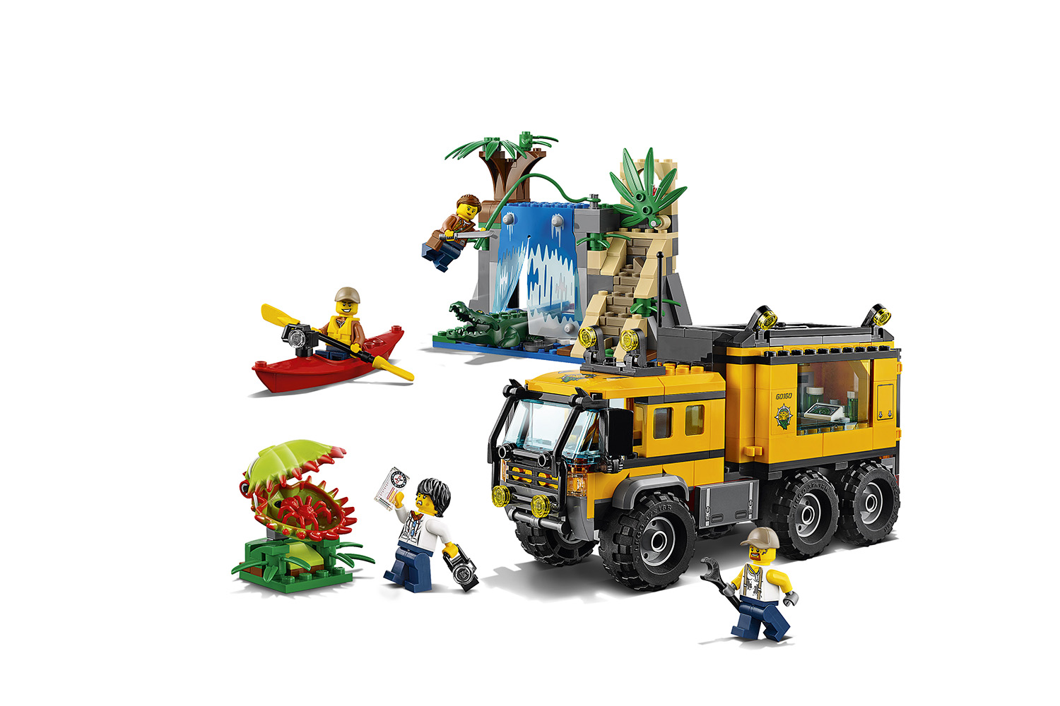 LEGO® City Mobiles Dschungel-Labor 60160 model car 60160 5702015866279