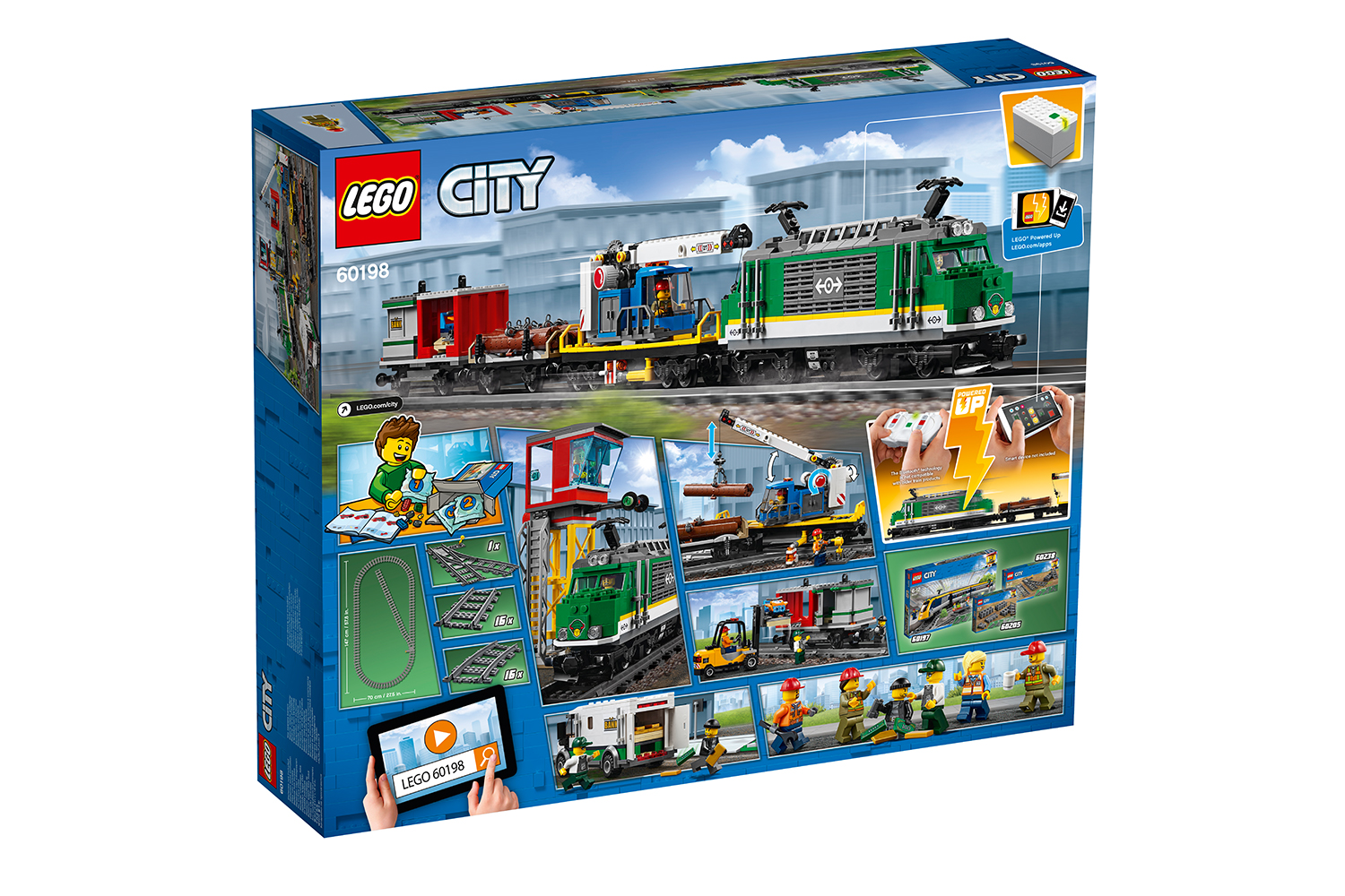 LEGO® City Güterzug 60198 model car 60198 5702016109795