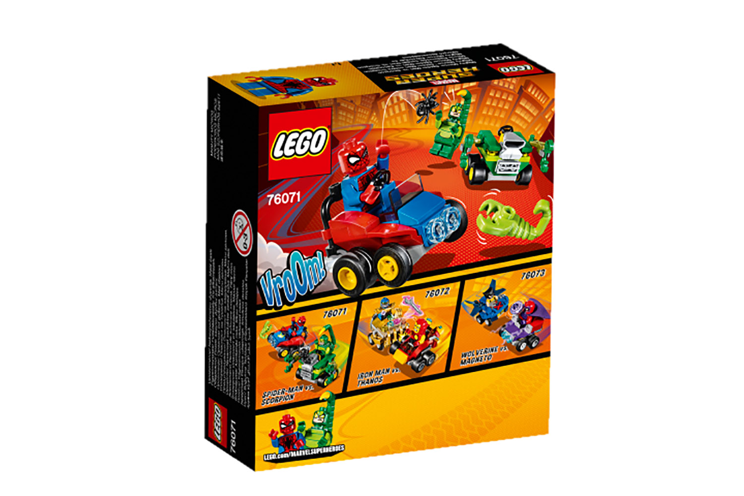 LEGO® Marvel Super Heroes Mighty Micros: Spider-Man vs. Scorpion 76071 ...