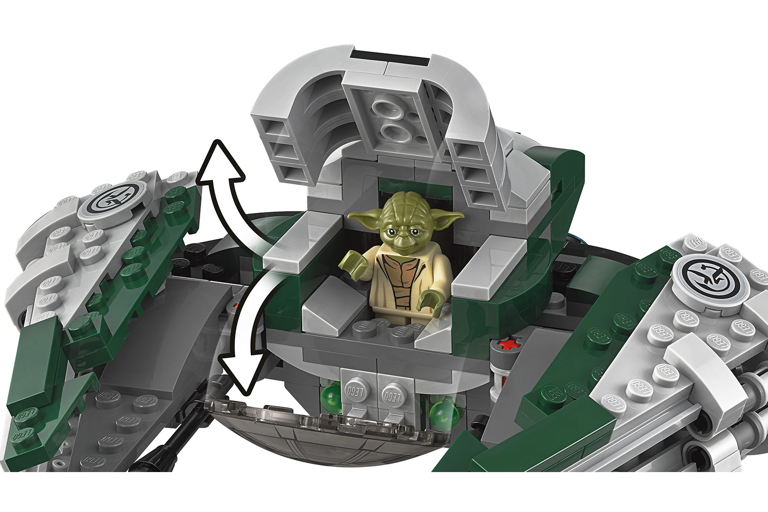 LEGO® Star Wars™ Yoda's Jedi Starfighter™ 75168 Modellauto 75168 ...