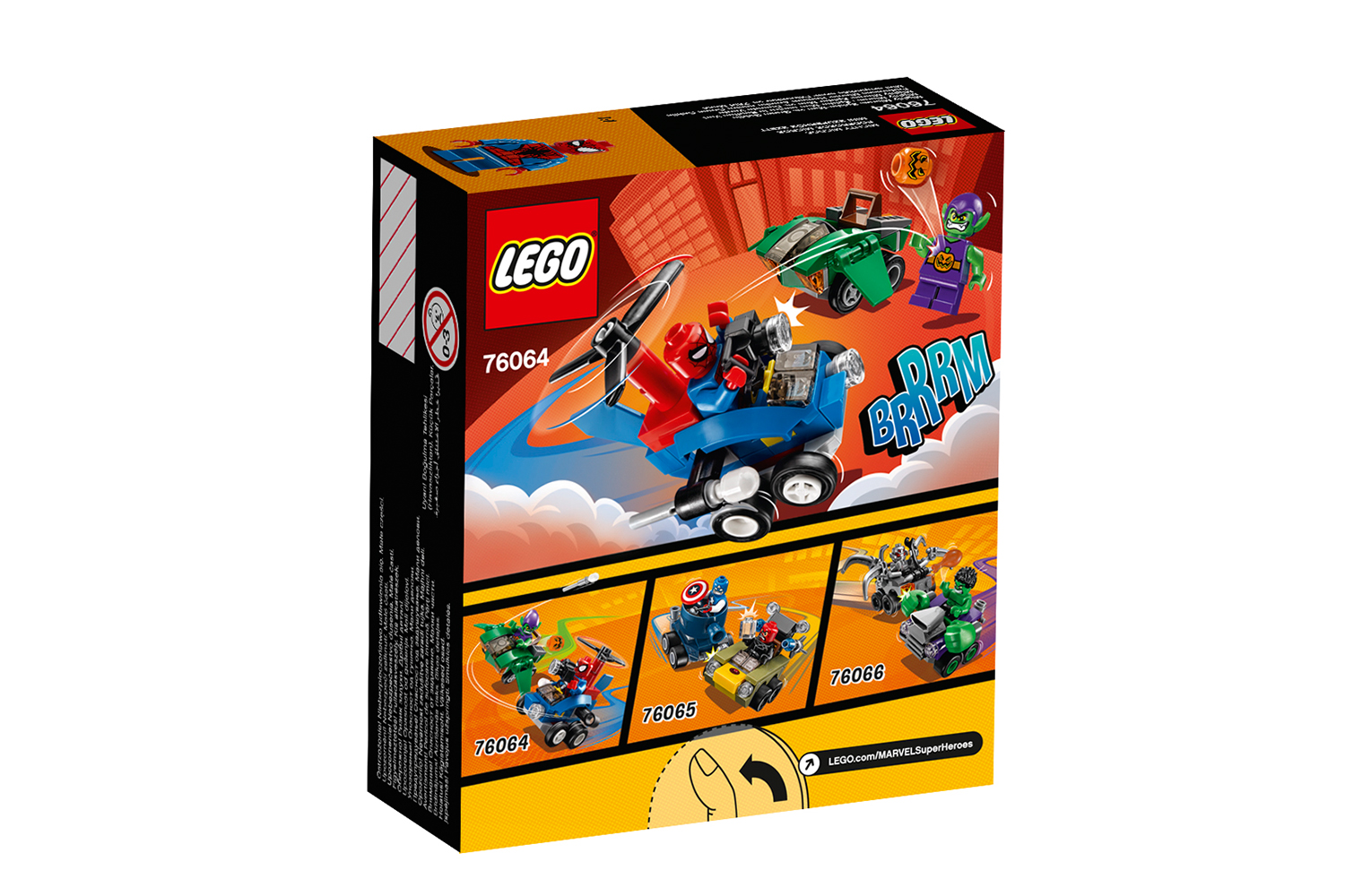 LEGO® Marvel Super Heroes Mighty Micros: Spider-Man vs. Green Goblin ...