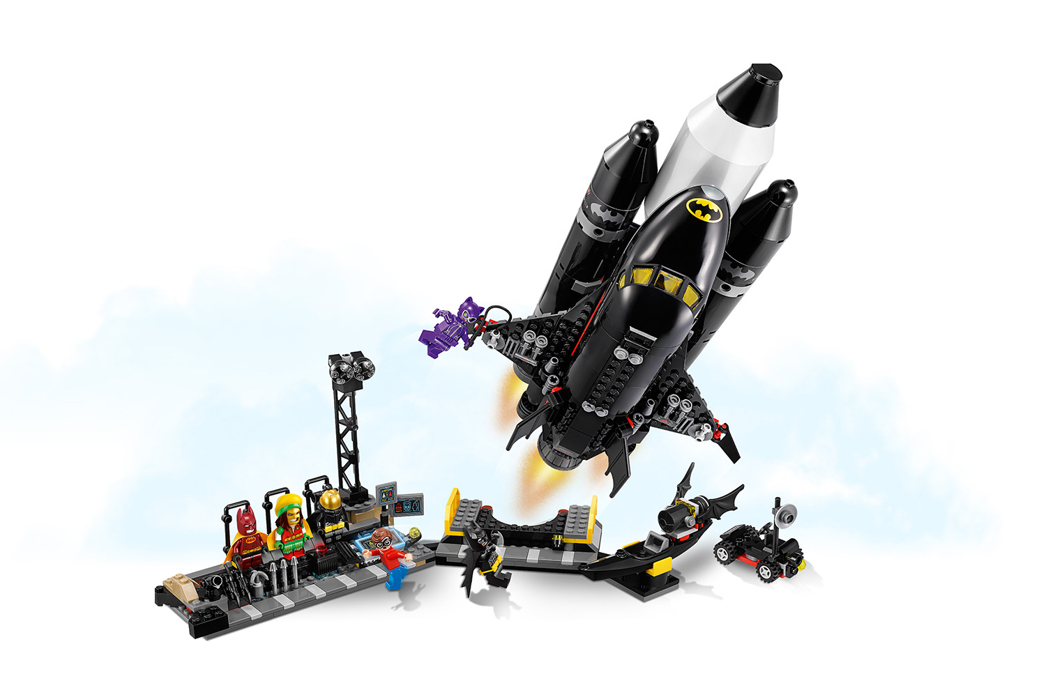 LEGO® THE BATMAN MOVIE © Bat-Spaceshuttle 70923 model car 70923 ...