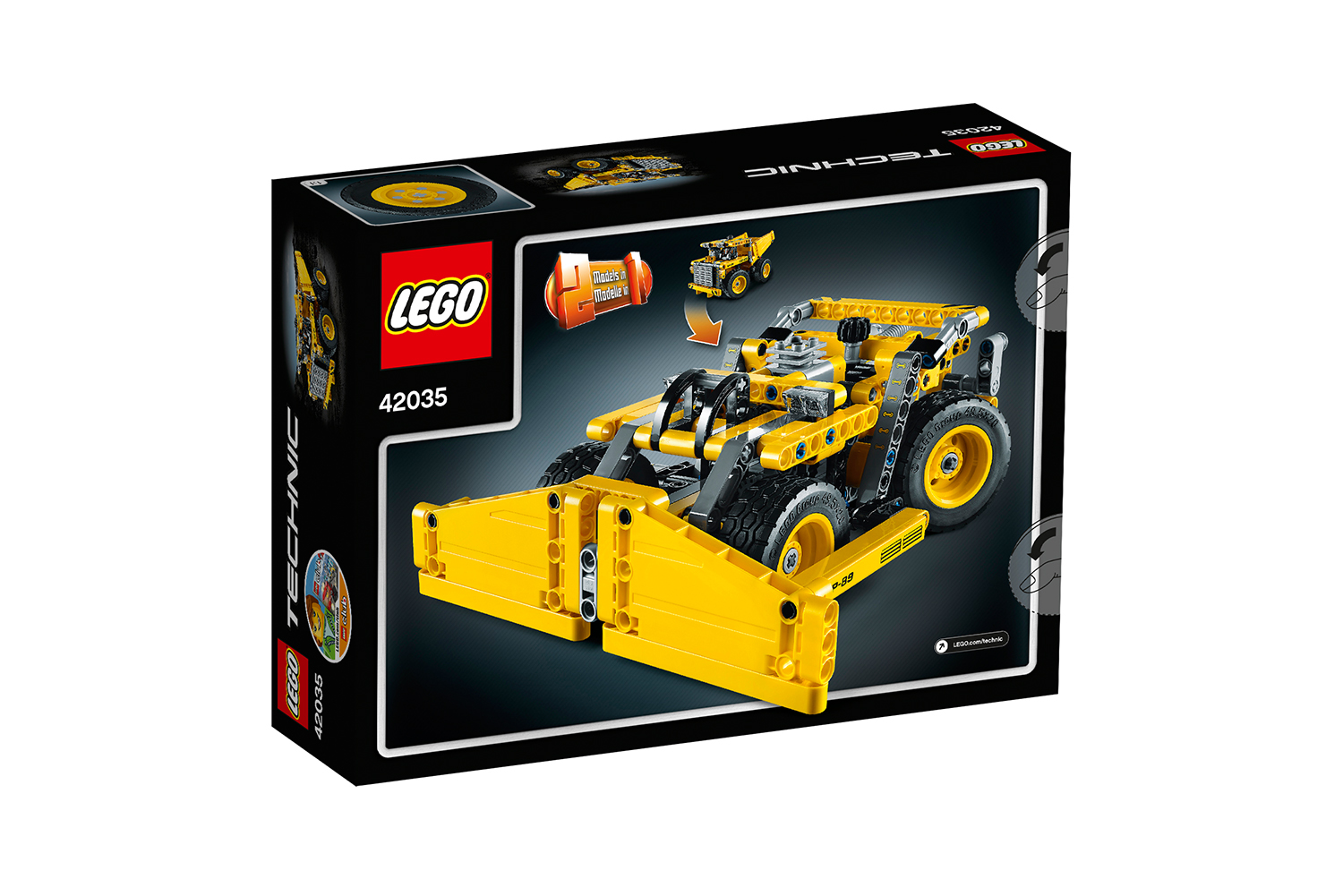 LEGO® Technic Dumpers yellow 42035 model car 42035 5702015350006