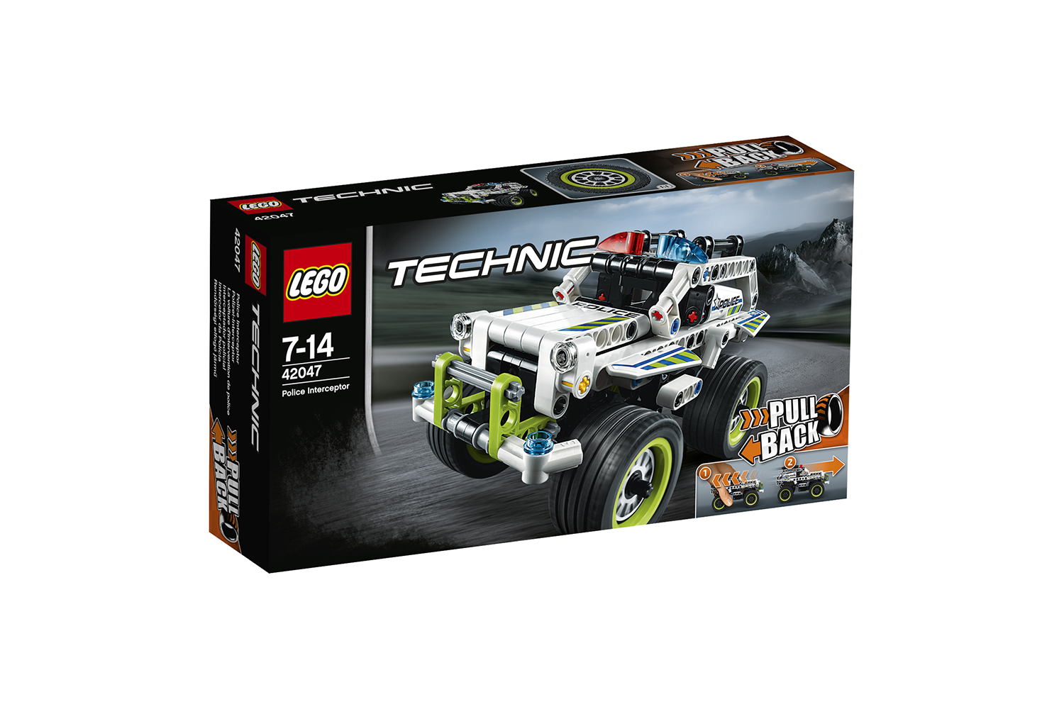 LEGO® Technic Police Interceptor 42047 model car 42047 5702015590952