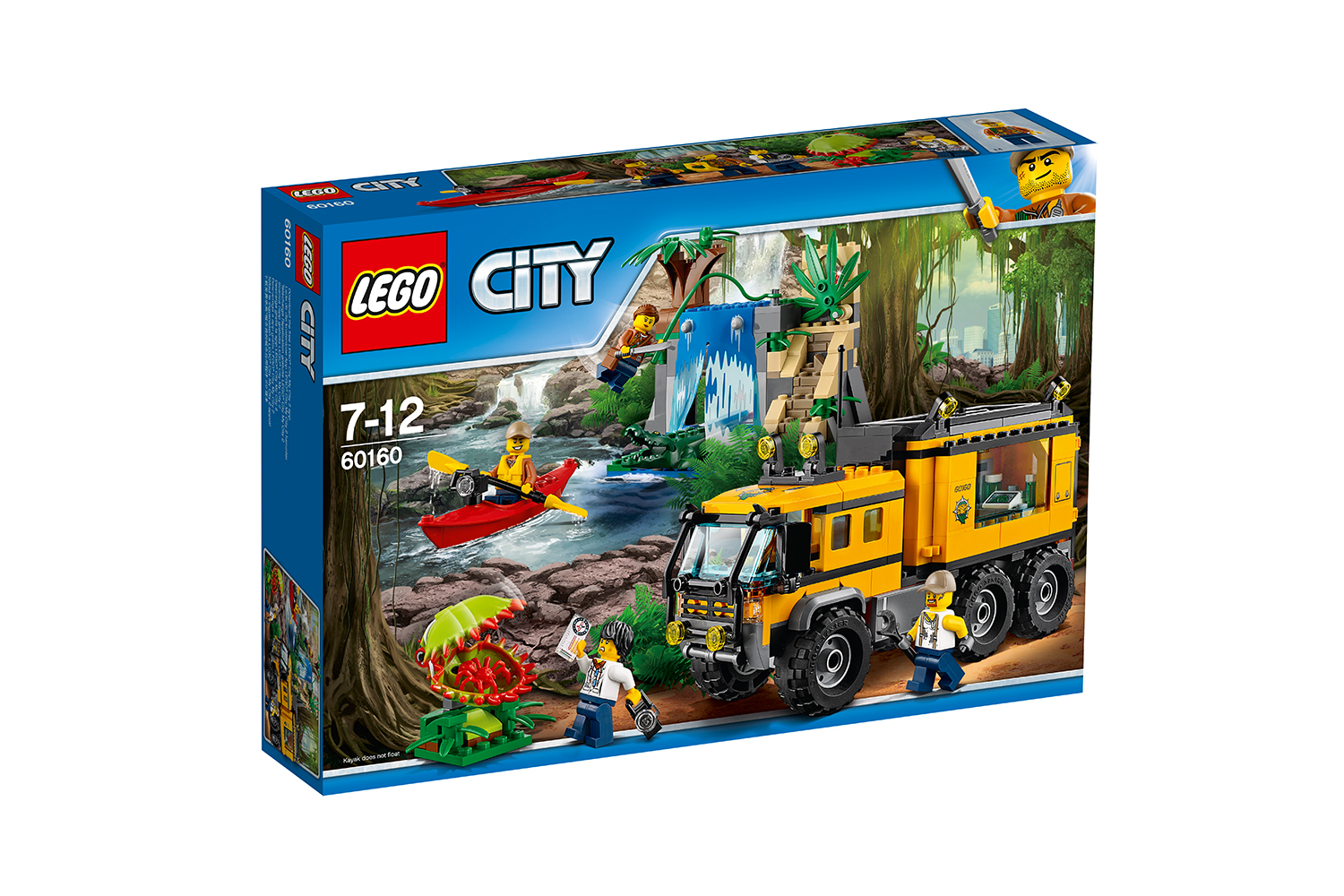 LEGO® City Mobiles Dschungel-Labor 60160 model car 60160 5702015866279