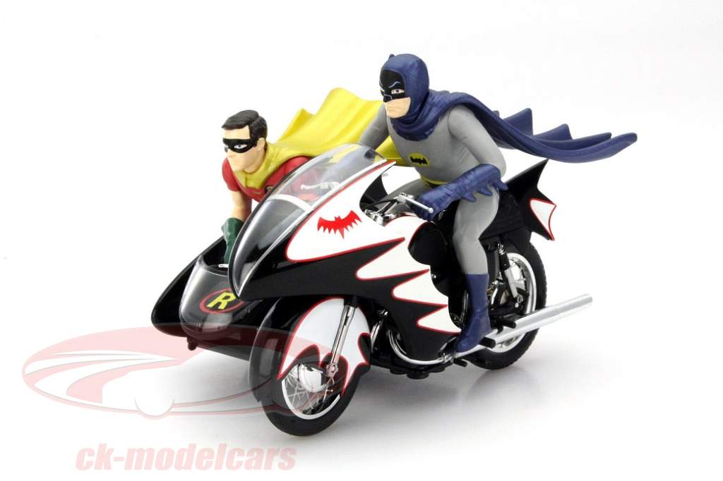 Batman und Robin unterwegs – HotWheels mit dem Batcycle