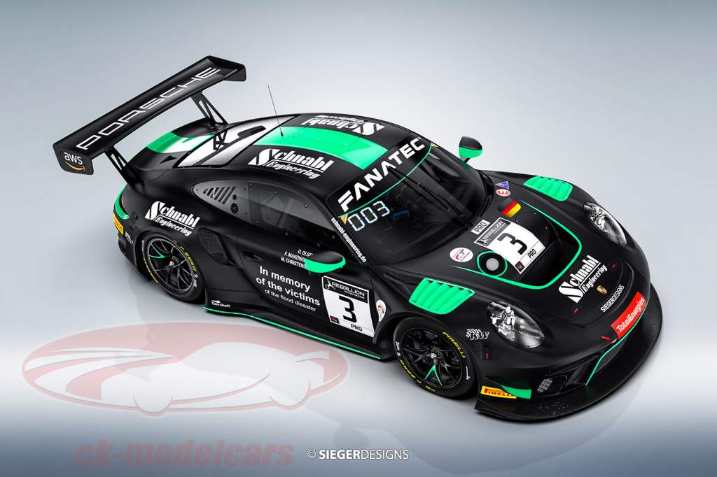 Special model car to the flood disaster in Germany