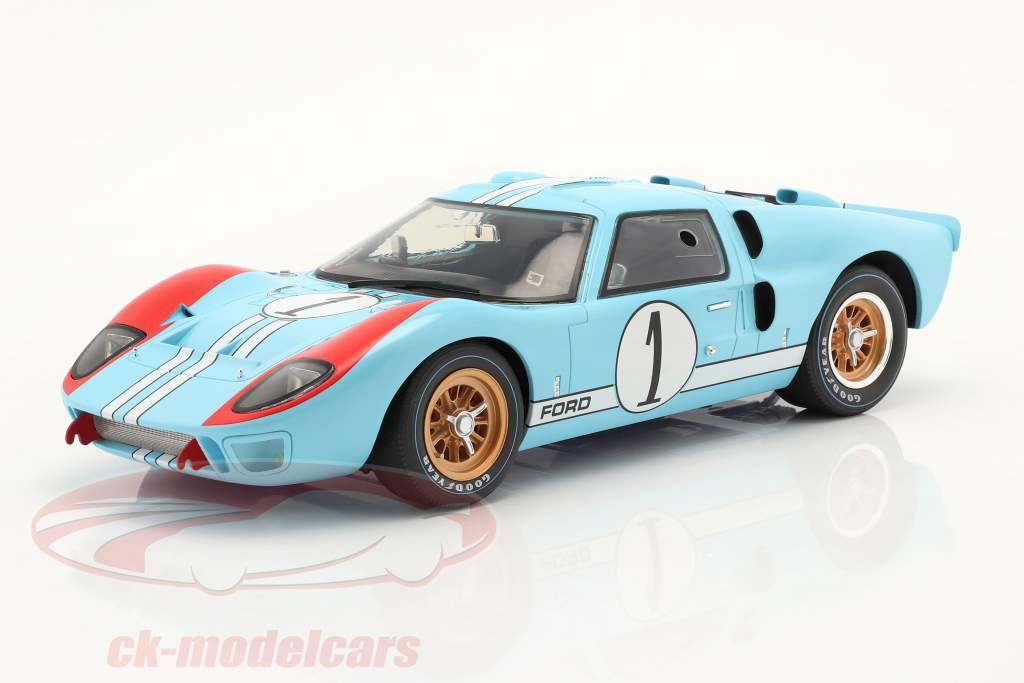 Ford GT40 the winning model of the 24 Hours of Le Mans