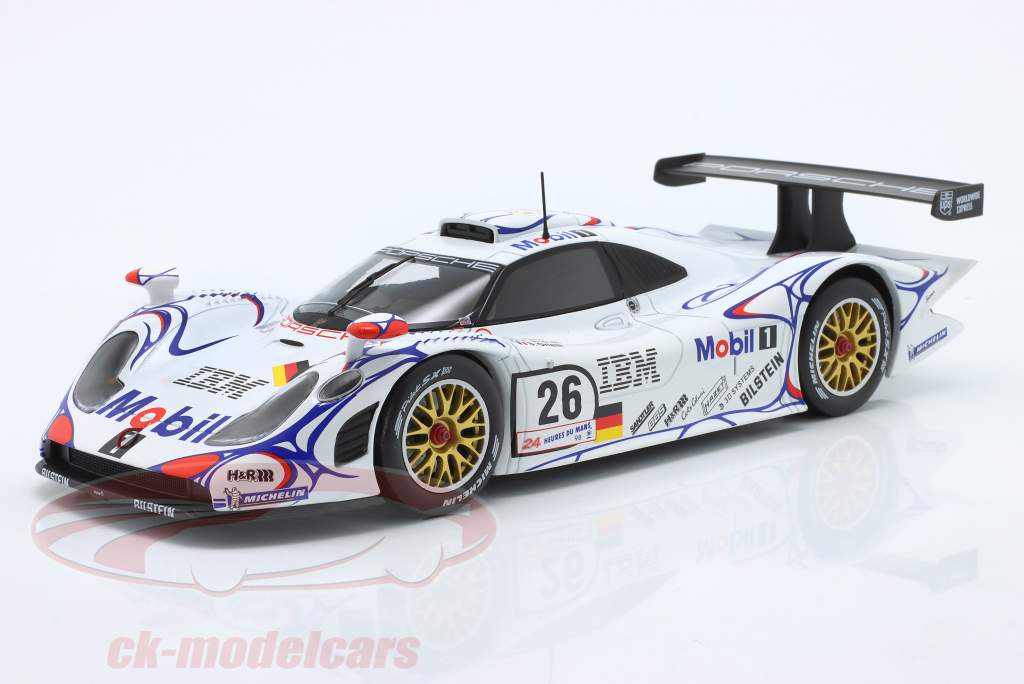 Le Mans icon of the GT1-era: The winning Porsche from 1998