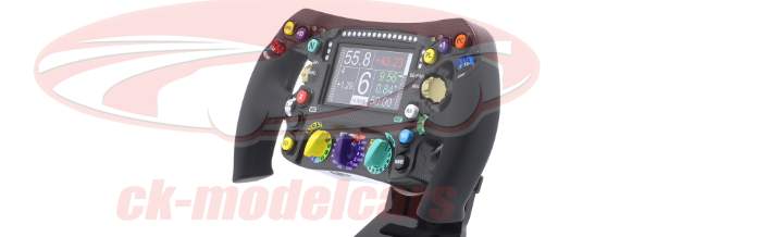 Lewis Hamilton: Steering wheel to the first of six Mercedes titles