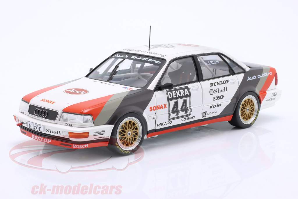 An Audi-limousine in the DTM 1990: Stuck and Röhrl write history