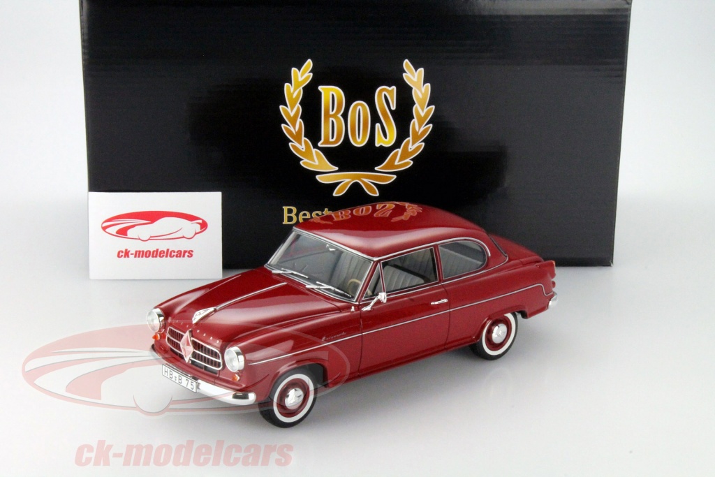 BoS-Models 1:18 Borgward Isabella Limousine パープル BOS024 モデル 車 BOS024 193252