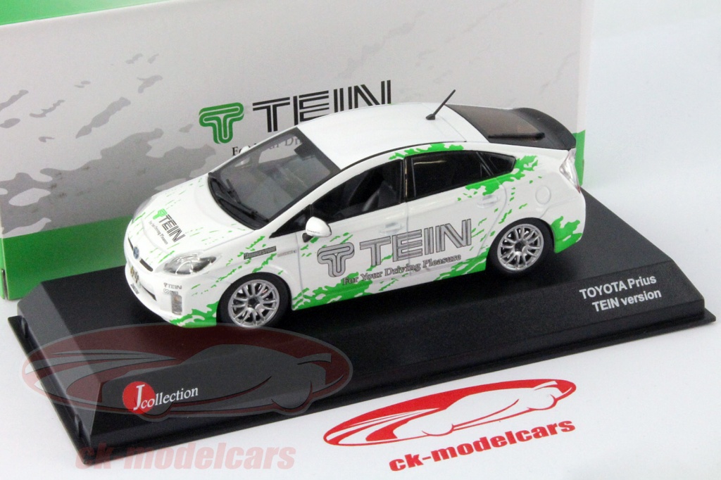 JCollection 1:43 Toyota Prius TEIN Version green / white JC61004TE ...