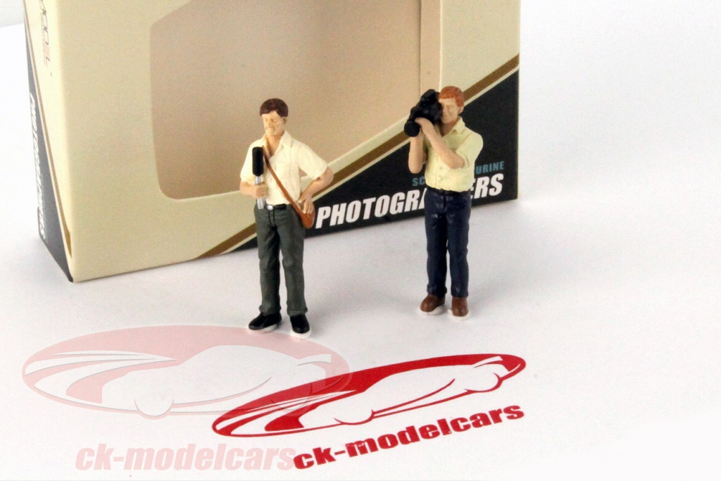 True Scale 1:43 Figuren Set Reporter und Kameramann TSM13AC14 ...