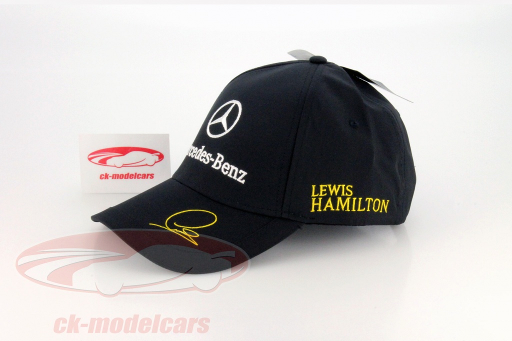 Lewis Hamilton Driver Cap Formula 1 2013 black 6000169-100-000 6000169 ...