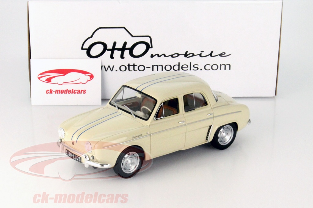 Ottomobile 1:18 Renault Dauphine 1093 Year 1962 beige OT127 model car ...