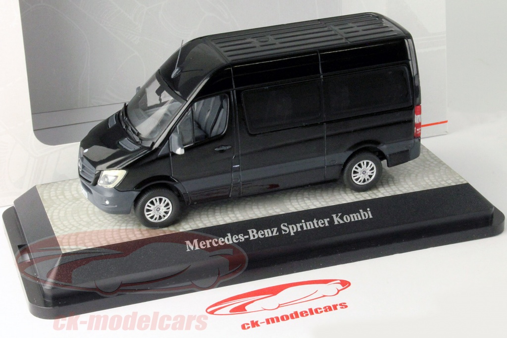 Premium Classixxs 1:43 Mercedes-Benz Sprinter Bus Facelift schwarz ...
