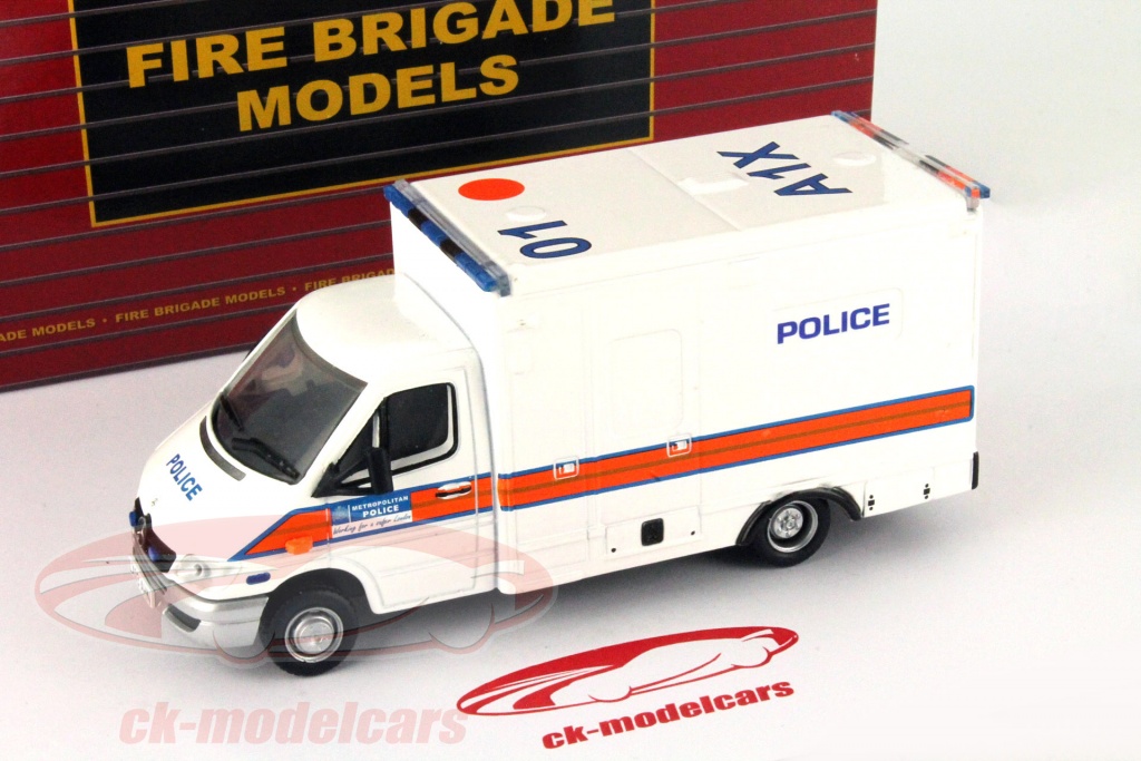 Fire Brigade Models 1:43 Mercedes-Benz Sprinter Police London Bomb Unit FBM FIR107 model car FIR107