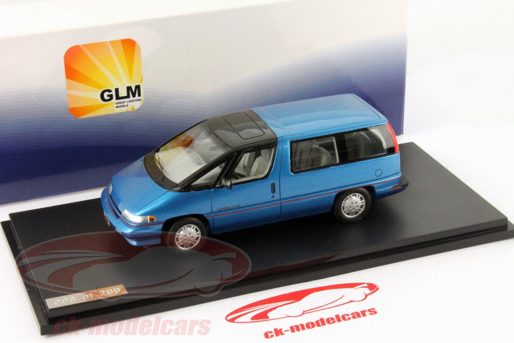 Great Lighting Models 1:43 Chevrolet Lumina Year 1991 blue GLM102601 ...