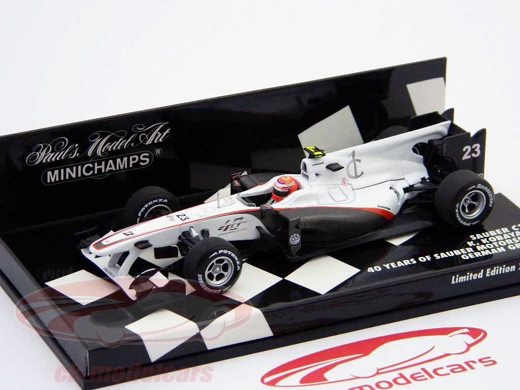 Minichamps 1:43 K. Kobayashi Sauber C29 40 years Sauber formula 1 2010 ...