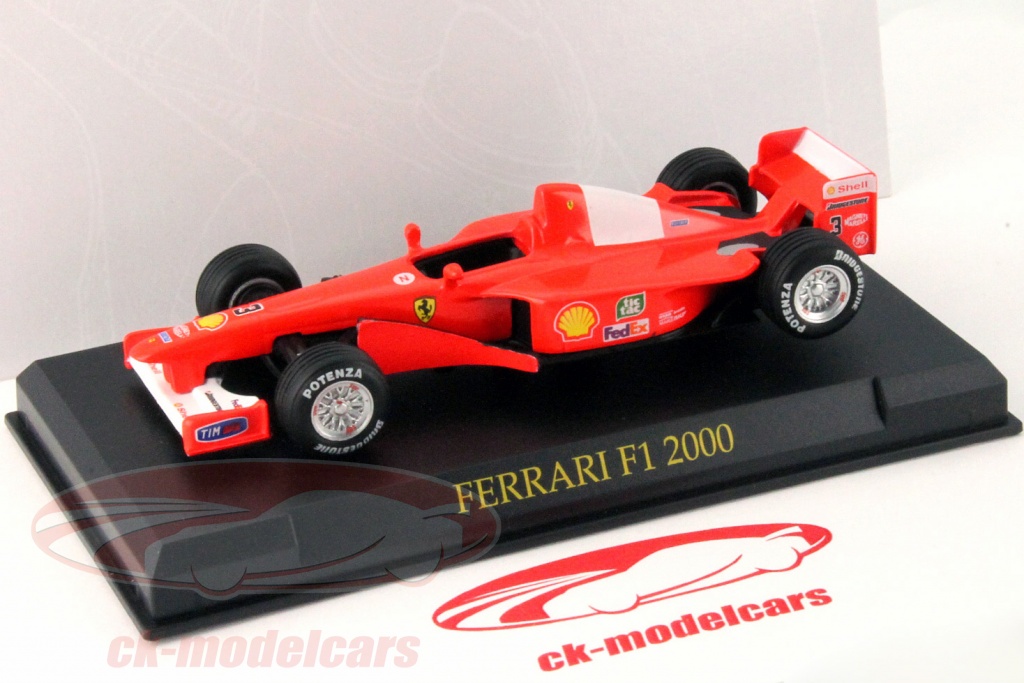 Altaya 1:43 Michael Schumacher Ferrari F1 2000 #3 World Champion ...