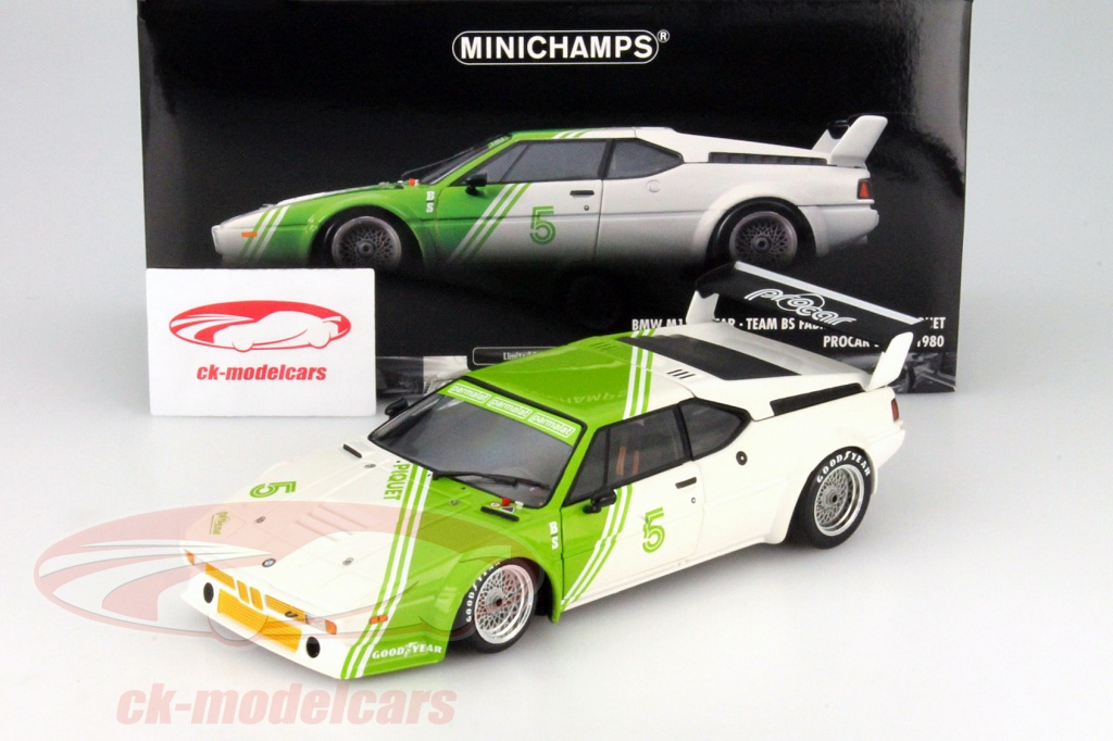 Minichamps 1:18 Nelson Piquet BMW M1 (E26) #5 Procar Series 1980 BS ...