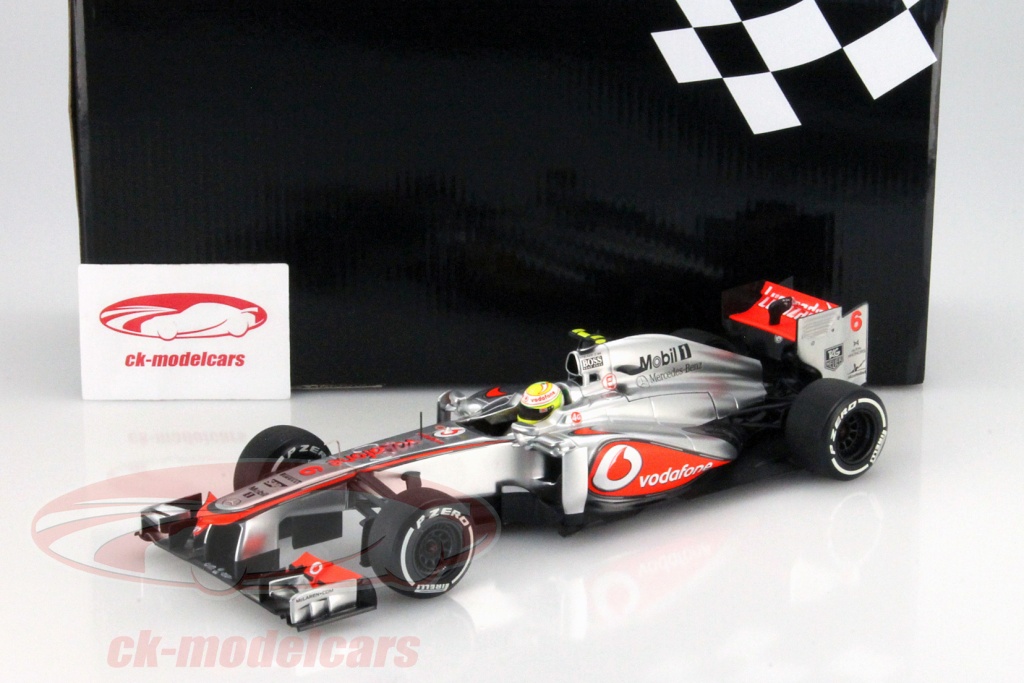 Minichamps 1:18 Sergio Perez Vodafone McLaren Mercedes MP4-28 #6 ...
