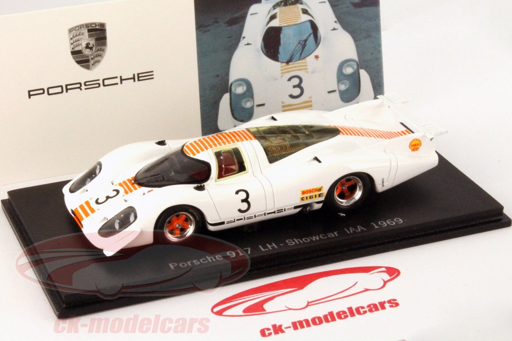 Spark 1:43 Porsche 917 LH #3 Showcar IAA Frankfurt 1969 MAP02020914 モデル ...
